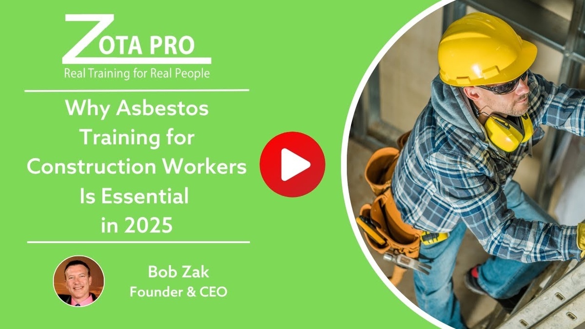 Lead, Asbestos, Mold, & OSHA Online Certification | ZOTA Pro